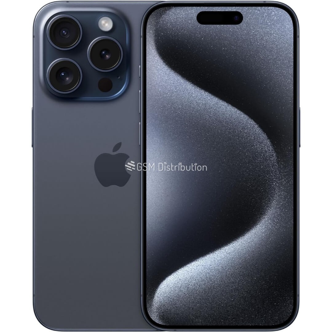 iPhone 15 Pro Max 1 Tb Titanium Bleu – Prix au Maroc | GSM Distribution